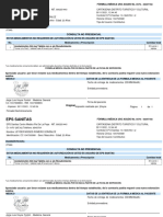 Formato Base Formulas Medicas | PDF | Medicamentos con receta | Terapia