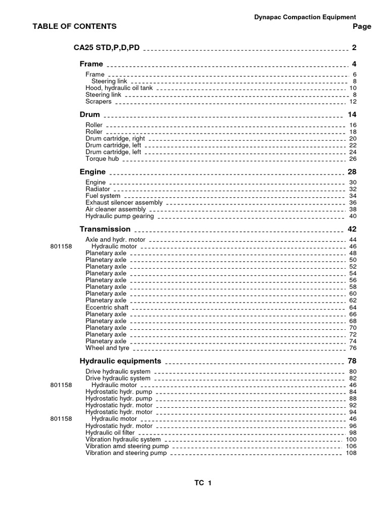 Part Book Ca25 Incluye Cabina | PDF