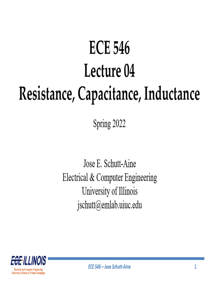 Lect 04 | PDF | Computational Electromagnetics | Capacitance Lect 04 | PDF | Computational Electromagnetics | Capacitance