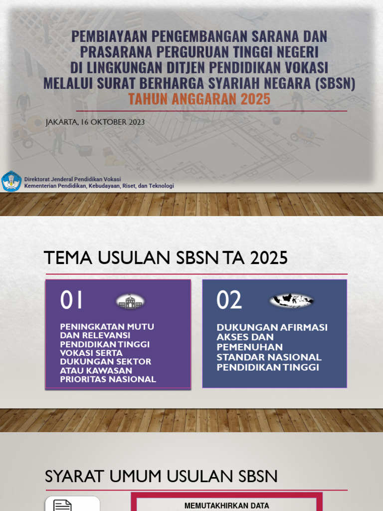 Paparan Tema Usulan SBSN TA 2025 - DIKSI - Rev | PDF
