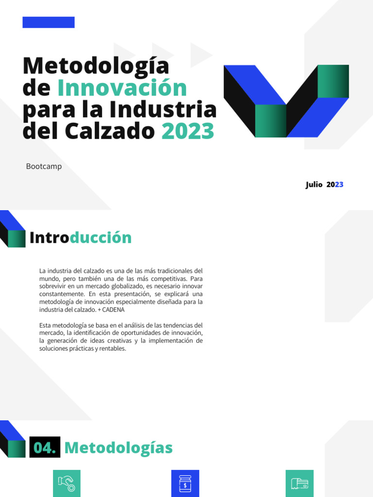Metodología de Innovación Programa 2023 | PDF | Innovación | Business