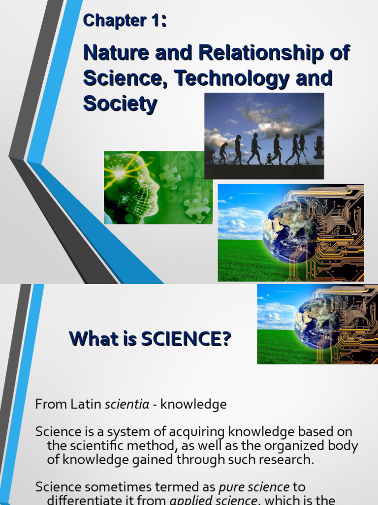 STS Lecture 1 | PDF | Science | Society