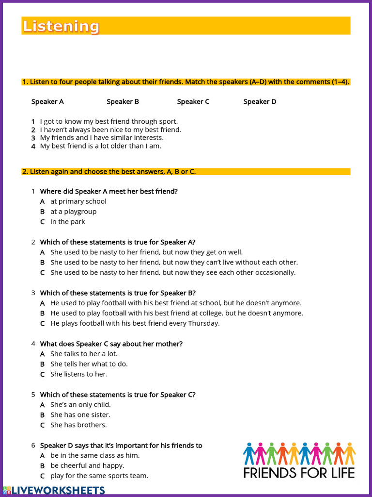 PET Final Listening | PDF