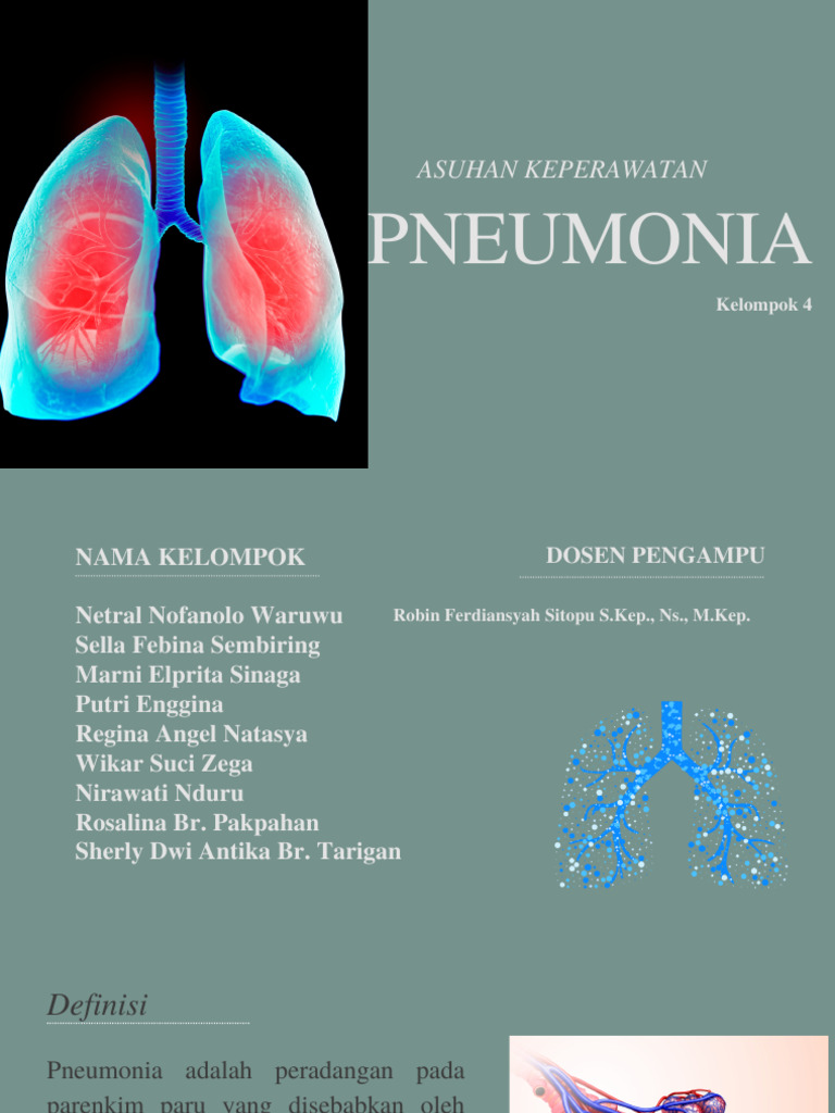 Asuhan Keperawatan Pneumonia | PDF