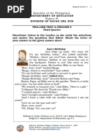 Grade 2 Reading Materials | PDF