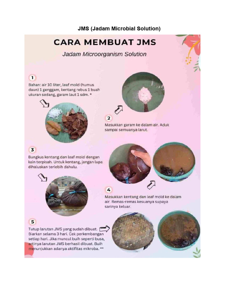 Pembuatan Pupuk Cair JMS | PDF