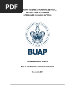 Mapa Curricular QFB BUAP 2025 | PDF | Química | Ciencias fisicas