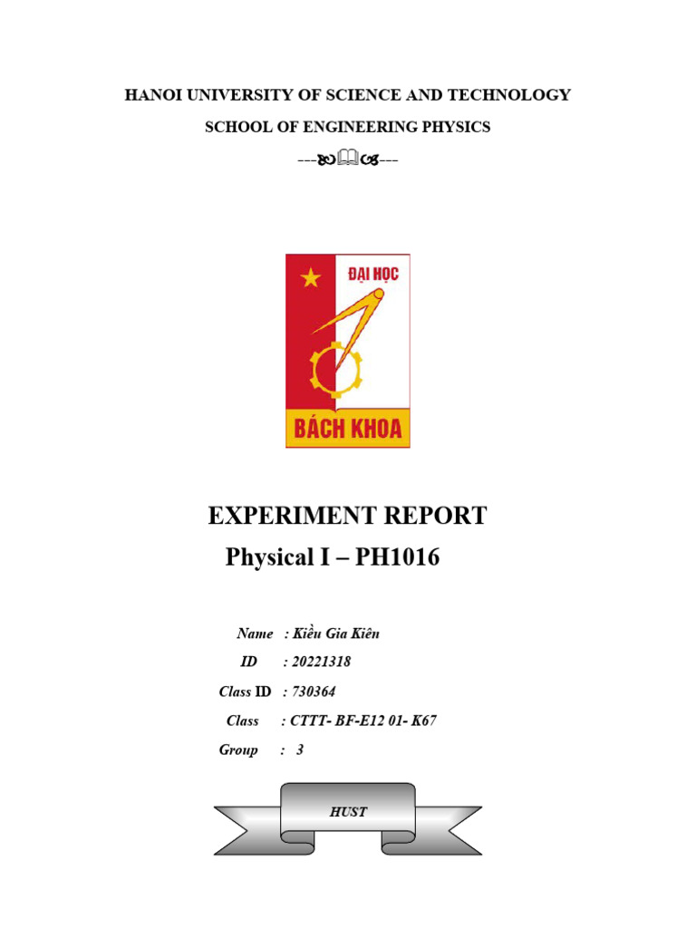 Experiment Report Total | PDF