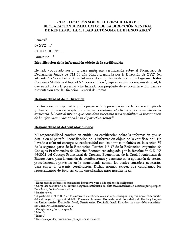 CM05_Certificación sobre el formulario -dwaT6W5t8g | PDF | Contador ...
