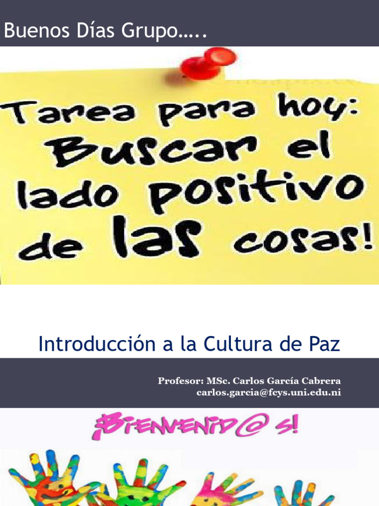 Cultura De Paz Pdf