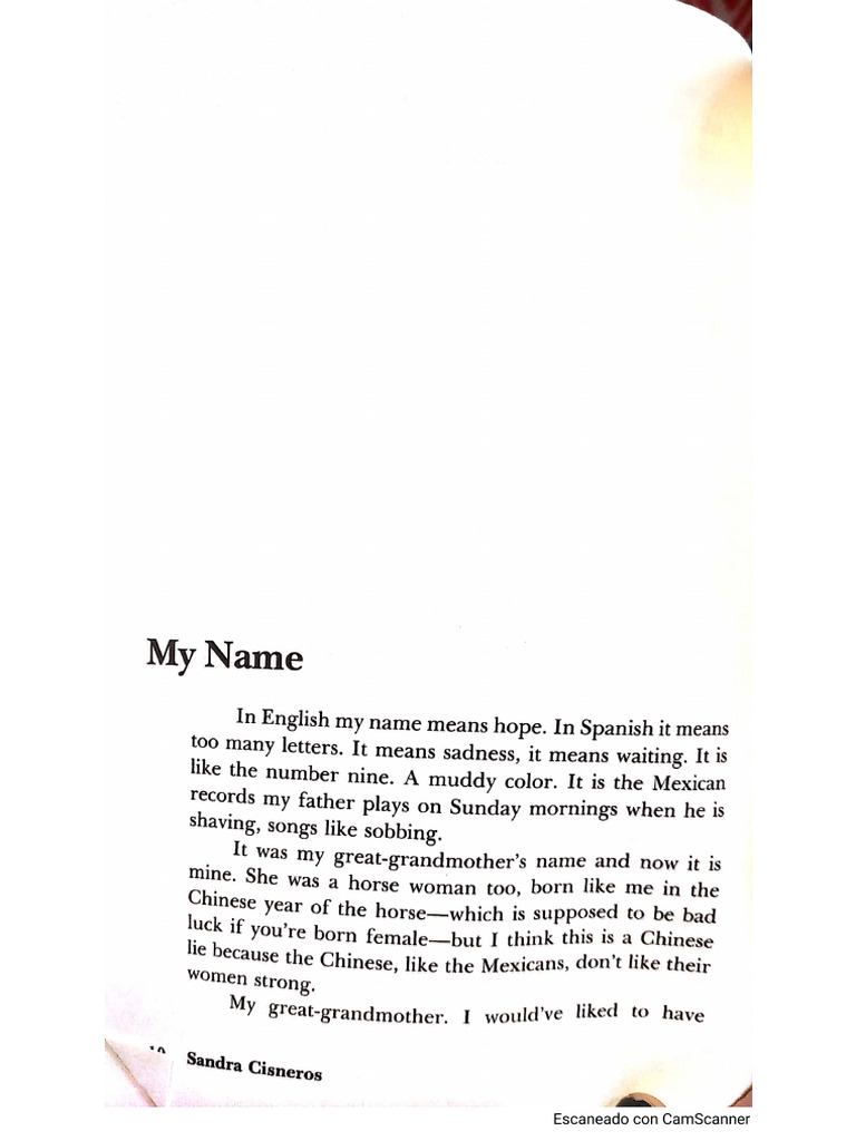 The House On Mango Street | PDF