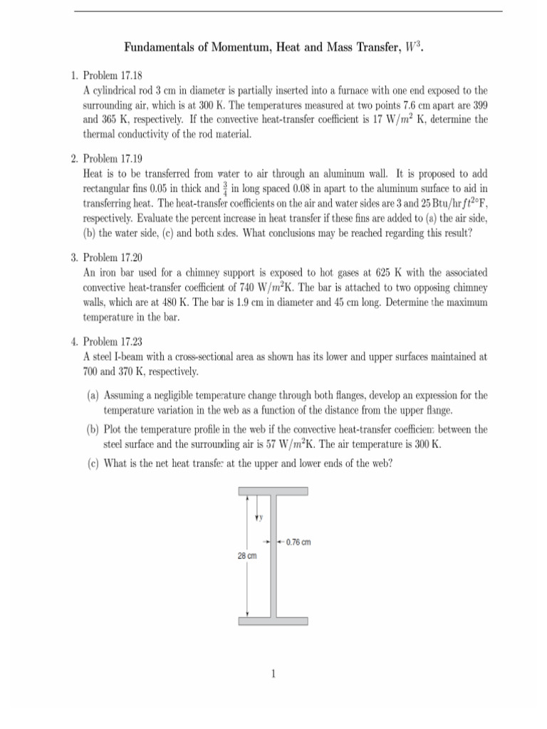 HT HW 4 Chapter 3 Part 2 FINS | PDF