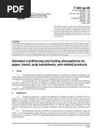 TAPPI T 441 - Water Absorptiveness (Cobb Test) | PDF | Materials