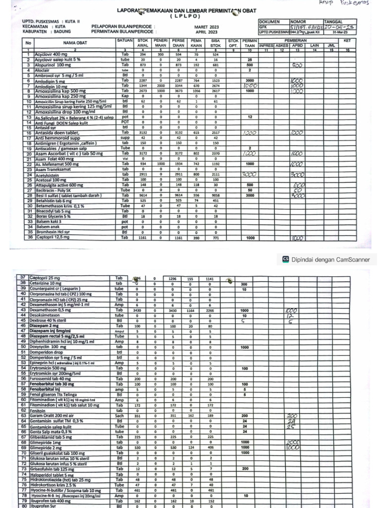 Lplpo Maret 2023 | PDF