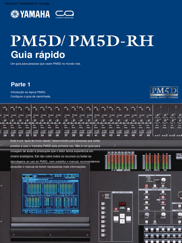 pm5d Quick Guide Part1 en | PDF | Teclado de computador | Ciência da ...