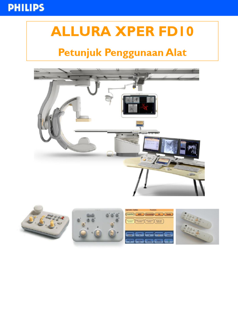 Petunjuk Penggunaan Allura Xper FD10 | PDF