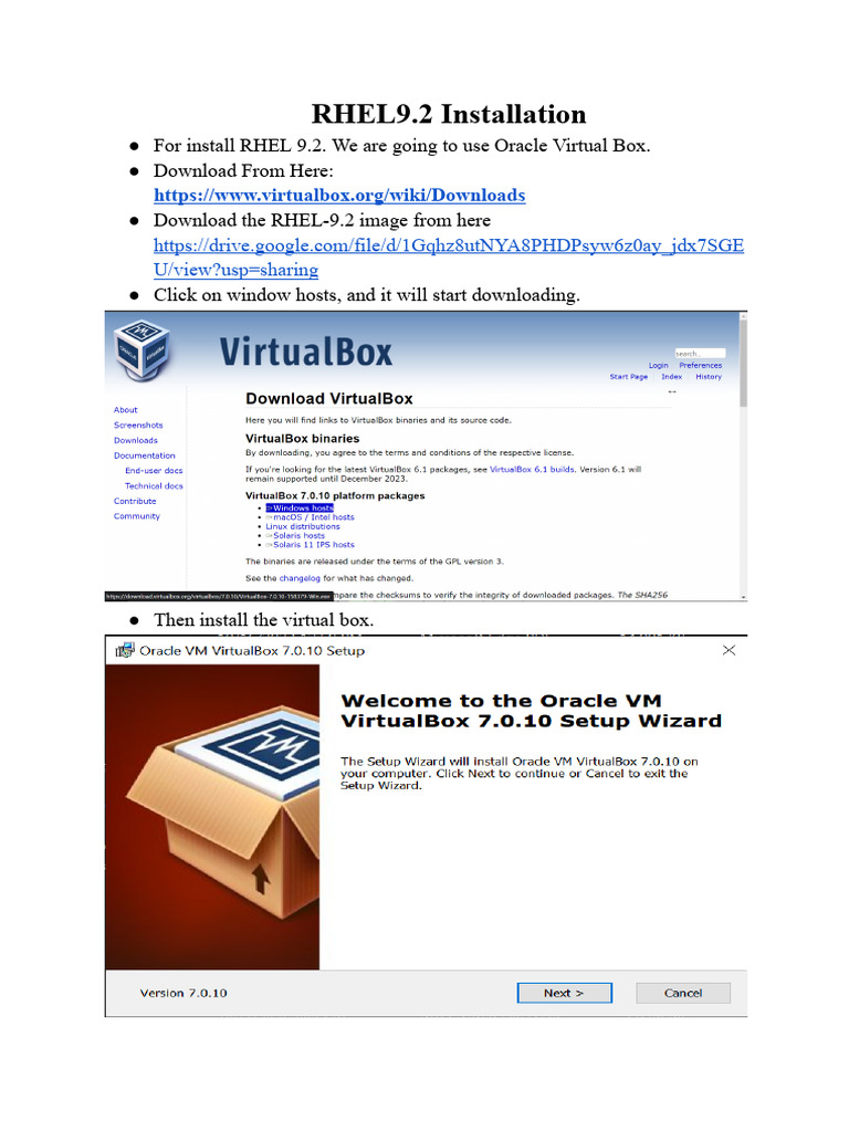 RHEL 9.2 Installation | PDF