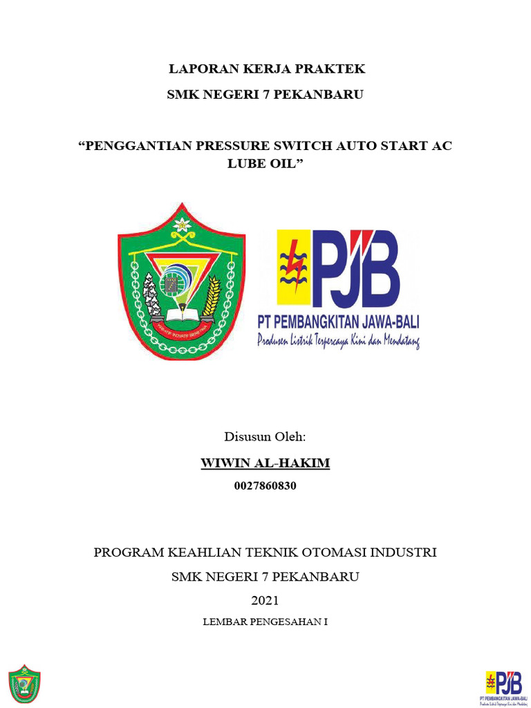 Laporan PKL (Bab 1.2.3) Wiwin Al-Hakim | PDF