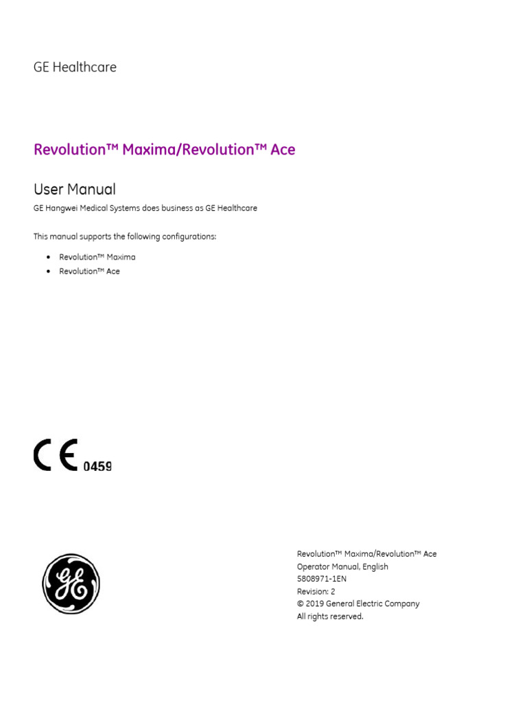 Revolution Maxima User Manual | PDF