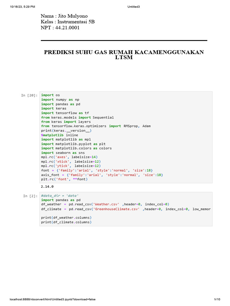 Jito Mulyono - 44.21.0001 - Tugas 1 | PDF | Computers