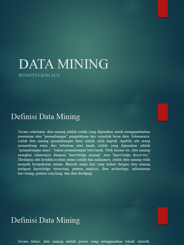 Data Mining | PDF