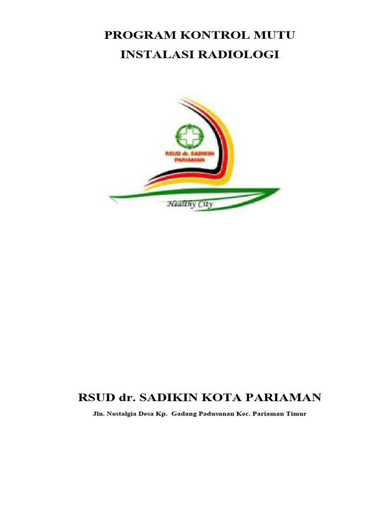 Program Kendali Mutu | PDF