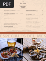 Menu, Andrés Carne de Res, Bogota | PDF | ensalada | Alimentos