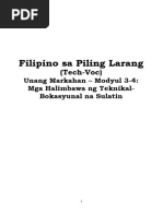 Filipino 10 3rd Quarter Module 2 | PDF