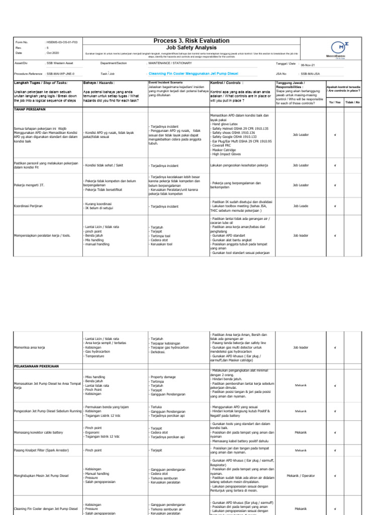 JSA HIGH PRESSURE PUMP | PDF