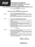 CONTOH SK Tim Pencegahan Dan Penanganan Kekerasan Di Lingkungan Satuan Pendidikan | PDF