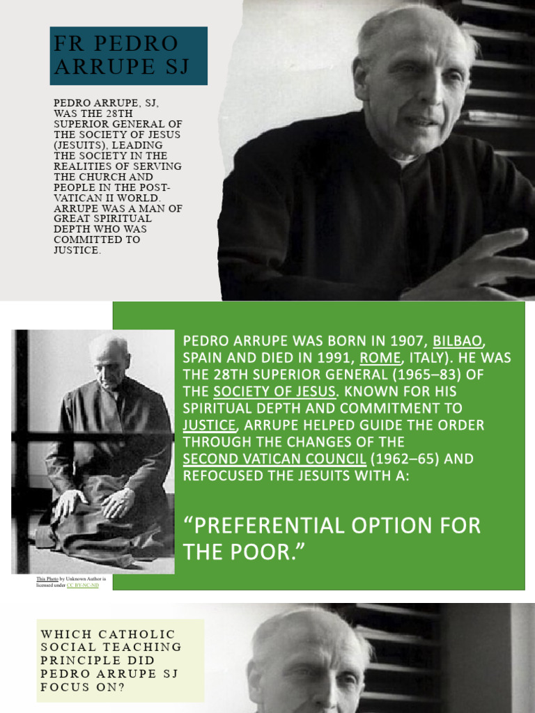 Jesuit Leader Pedro Arrupe's Legacy | PDF