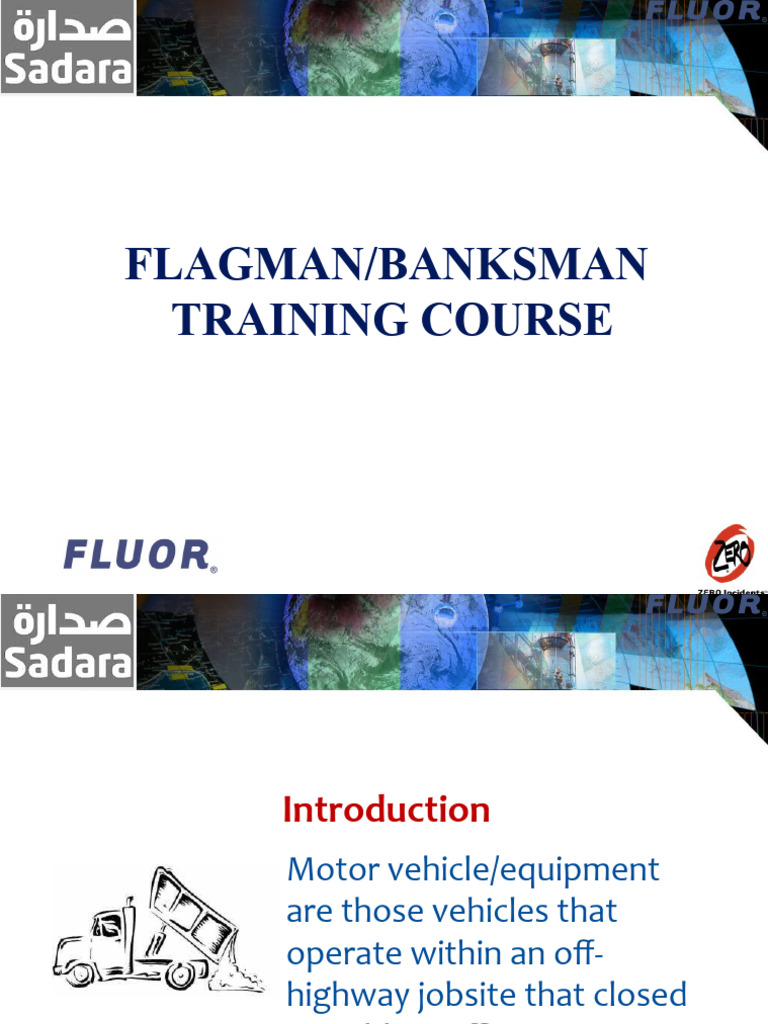Flagman Training | PDF | Road | Traffic