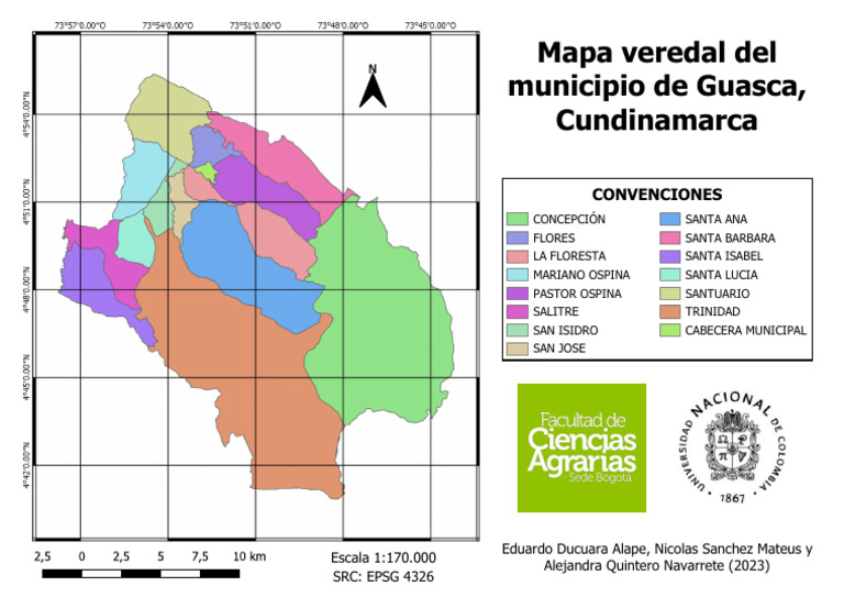 Mapa Veredal de Guasca Completado | PDF