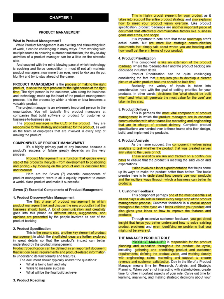 Product Managemnt | PDF | Brand | Product (Business)