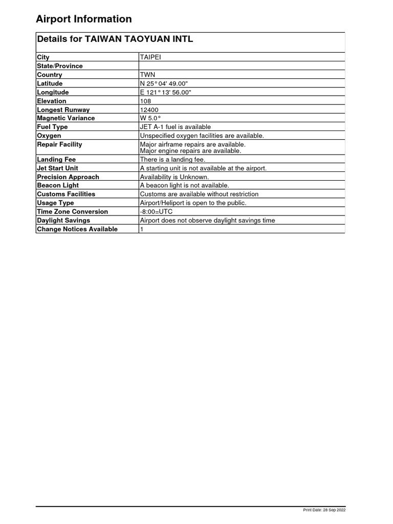 Tpe RCTP | PDF | Air Traffic Control | Aviation