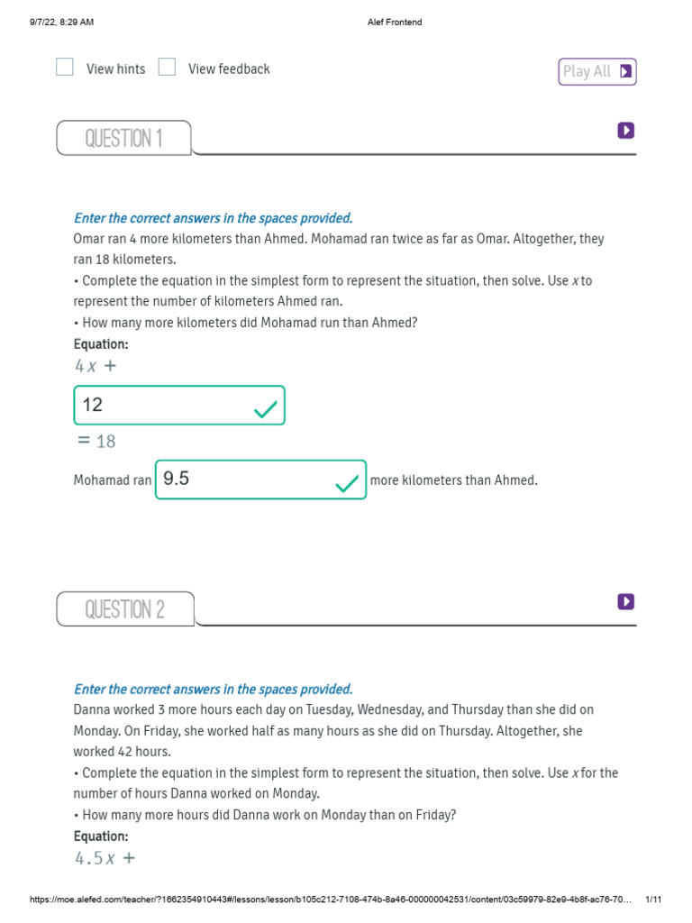 4. Solving Multi-Step Equations | PDF