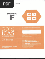 ICAS 2017 Math Year9-10 | PDF | Mathematics