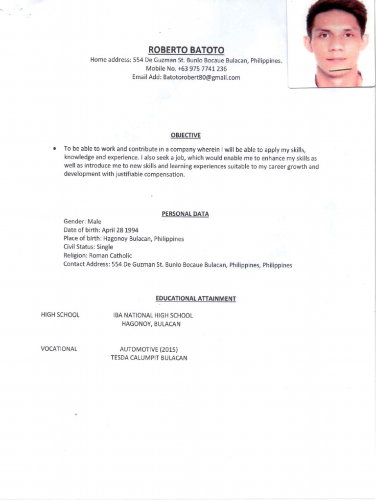 Batoto, Roberto | PDF