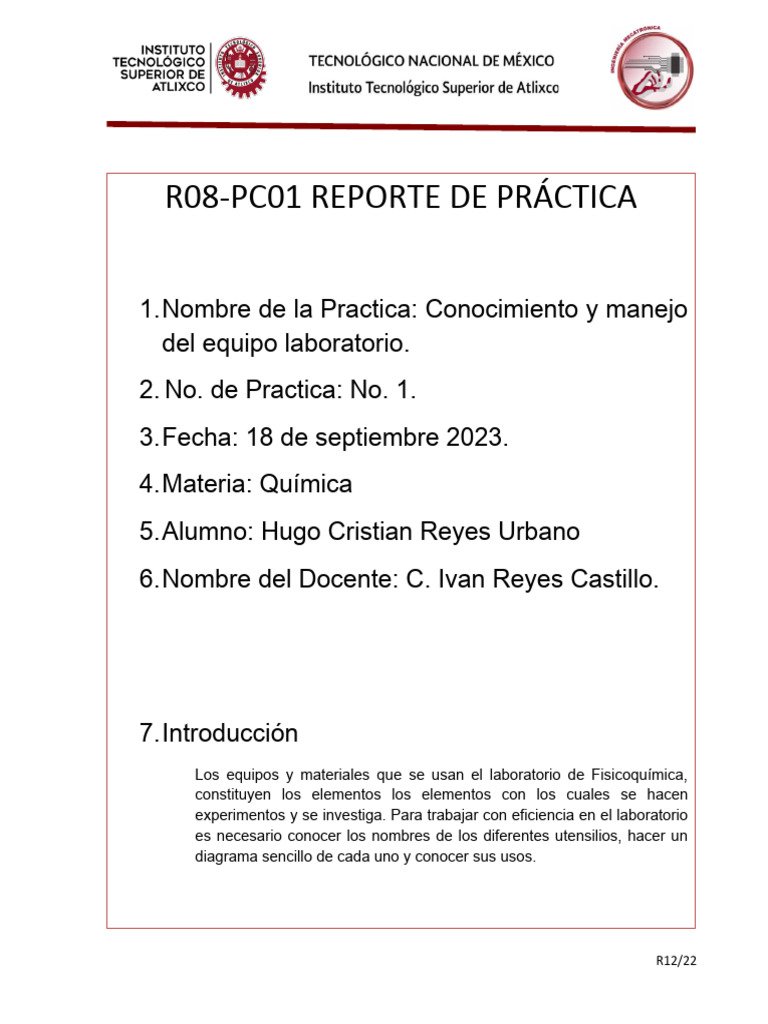 R08-PC01 Practica 1 | PDF