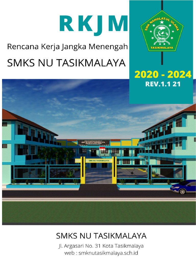 RKJM SMKS NU Tasikmalaya 2020-2024 | PDF | Karier & Perkembangan | Bisnis