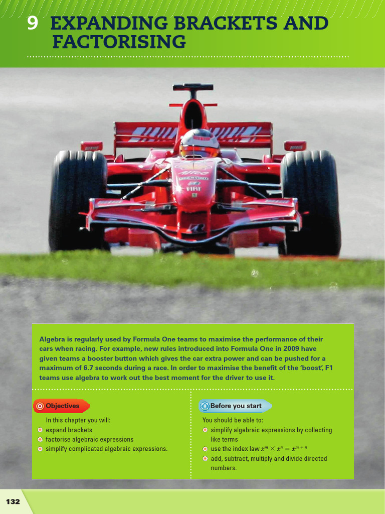 Chapter 9 Expanding Brackets and Simplifying | PDF | Factorization ...