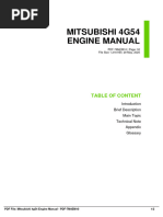 Engine 4g54 | PDF | Piston | Transmission (Mechanics)