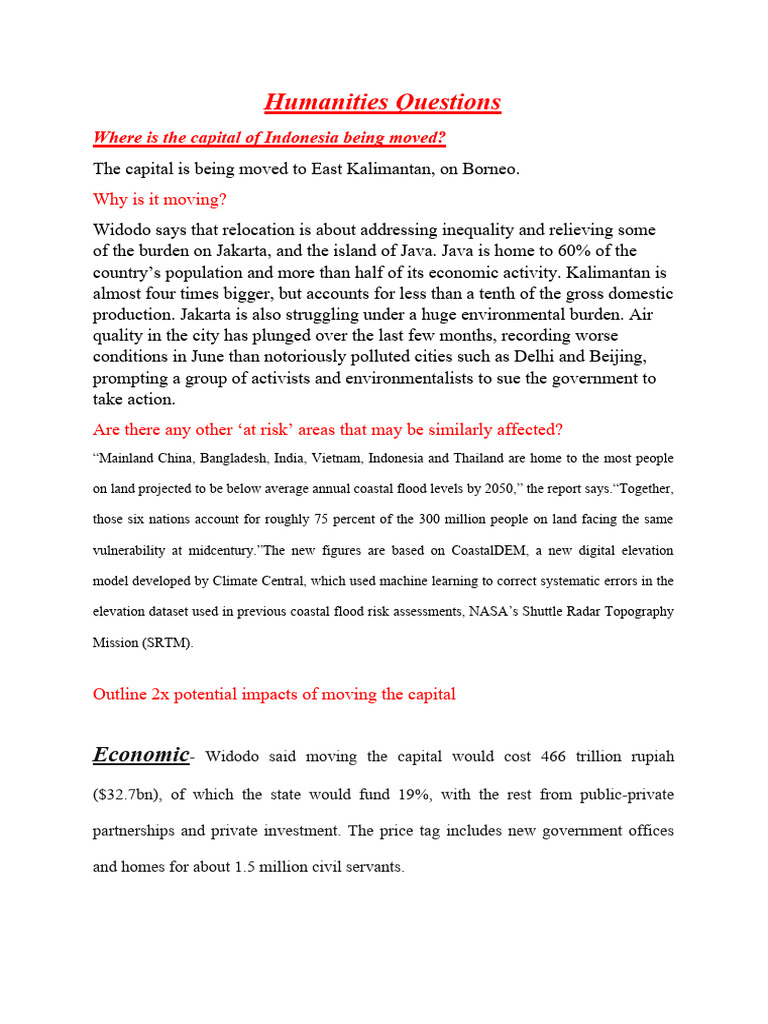 Indonesia Task | PDF