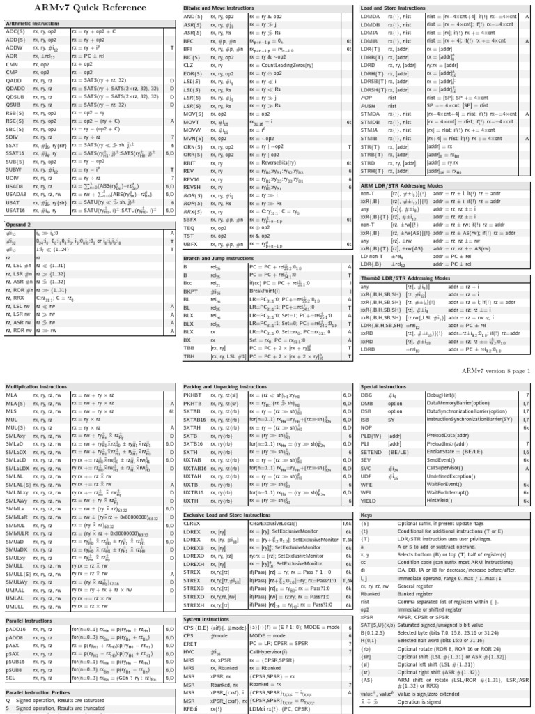 Armv 7 | PDF | Integrated Circuit | Computer Architecture