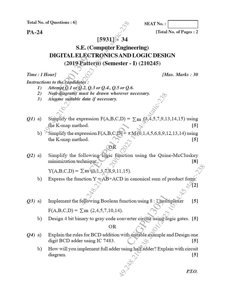 Oct - 2022 | PDF | Computing | Computer Engineering