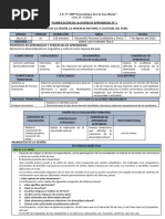 Sesión de Aprendizaje #3 DPCC Nuestra Identidad Cultural | PDF | Aprendizaje | Perú