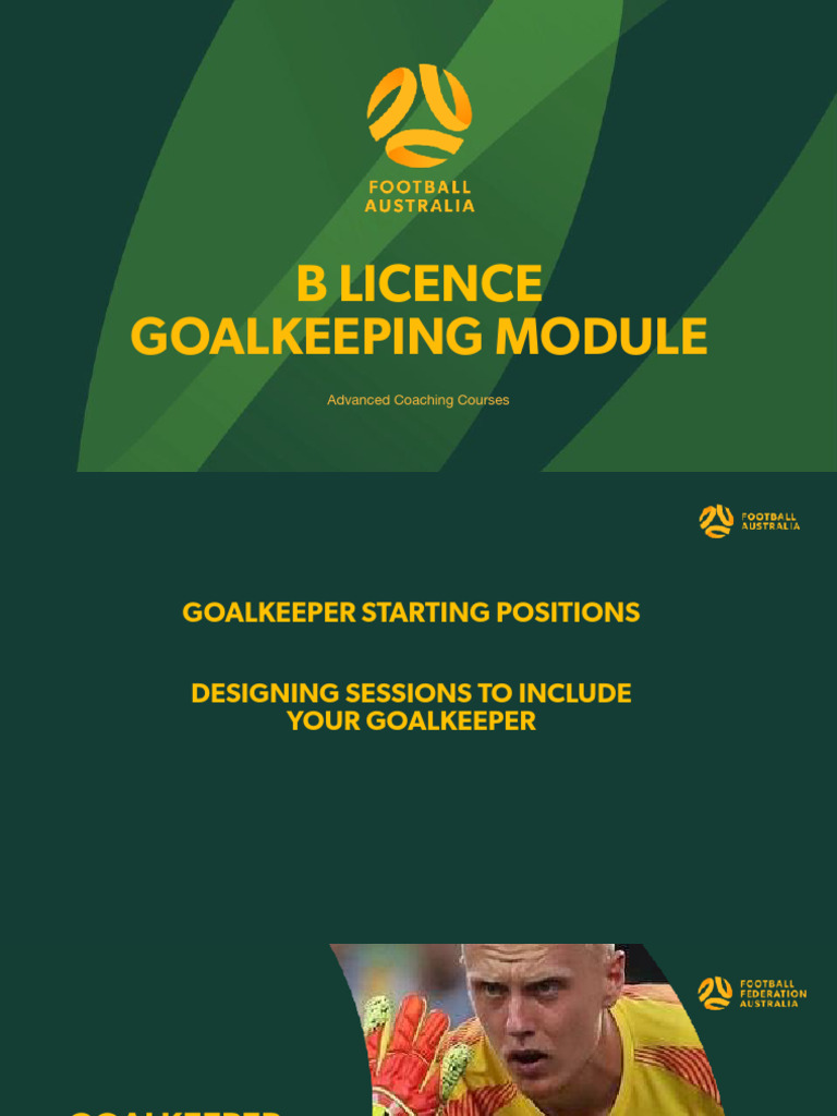 B Licence GK Module | PDF | Athletic Sports | Sports Rules And Regulations