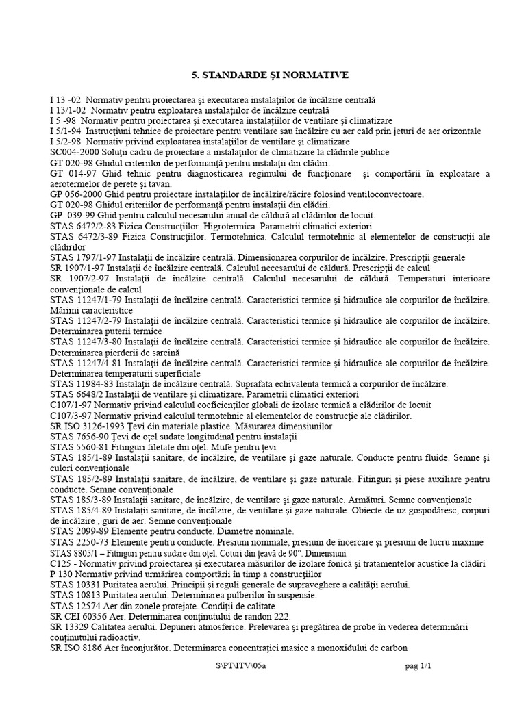 05a - Standarde Si Normative | PDF