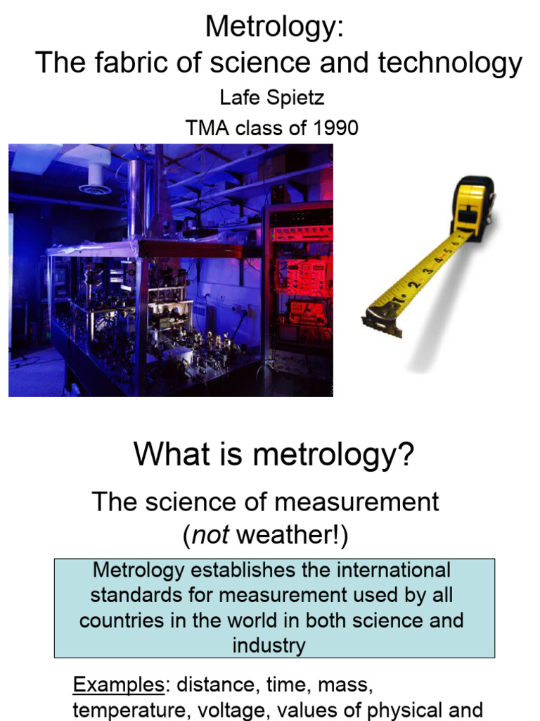 Metrology | Download Free PDF | Temperature | Kilogram