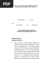 Declaratory Suit Sample 2 | PDF | Lawsuit | Civil Law (Common Law)